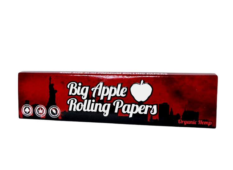 Big Apple Rolling Papers- Box Organic Hemp KSS | Big Apple Rolling Papers™️